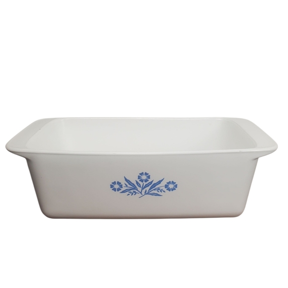 Corningware | Kitchen | Vintage Corningware Blue Cornflower Loaf Pan ...
